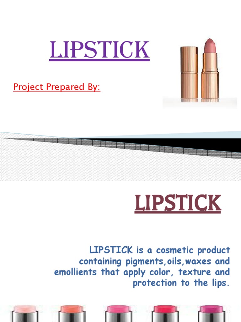 Presentation1 LIPSTICK | PDF