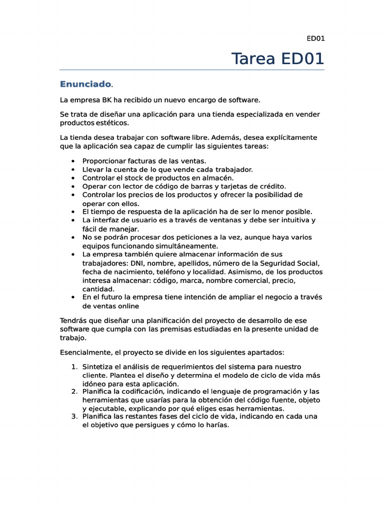 ED01 Tarea PDF | PDF