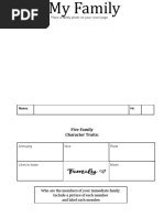 Family Tree Rubric | PDF | Grammar | Onomastics