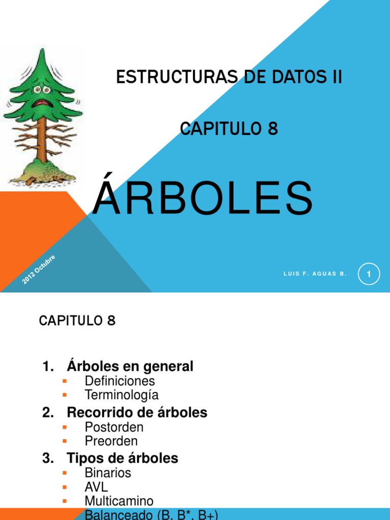 Tipos de Arboles en C | PDF | Algoritmos y Estructuras de Datos ...