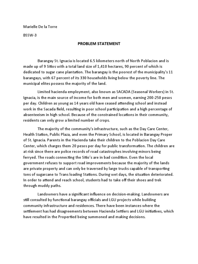 Problem Tree | PDF | Poverty | Poverty & Homelessness