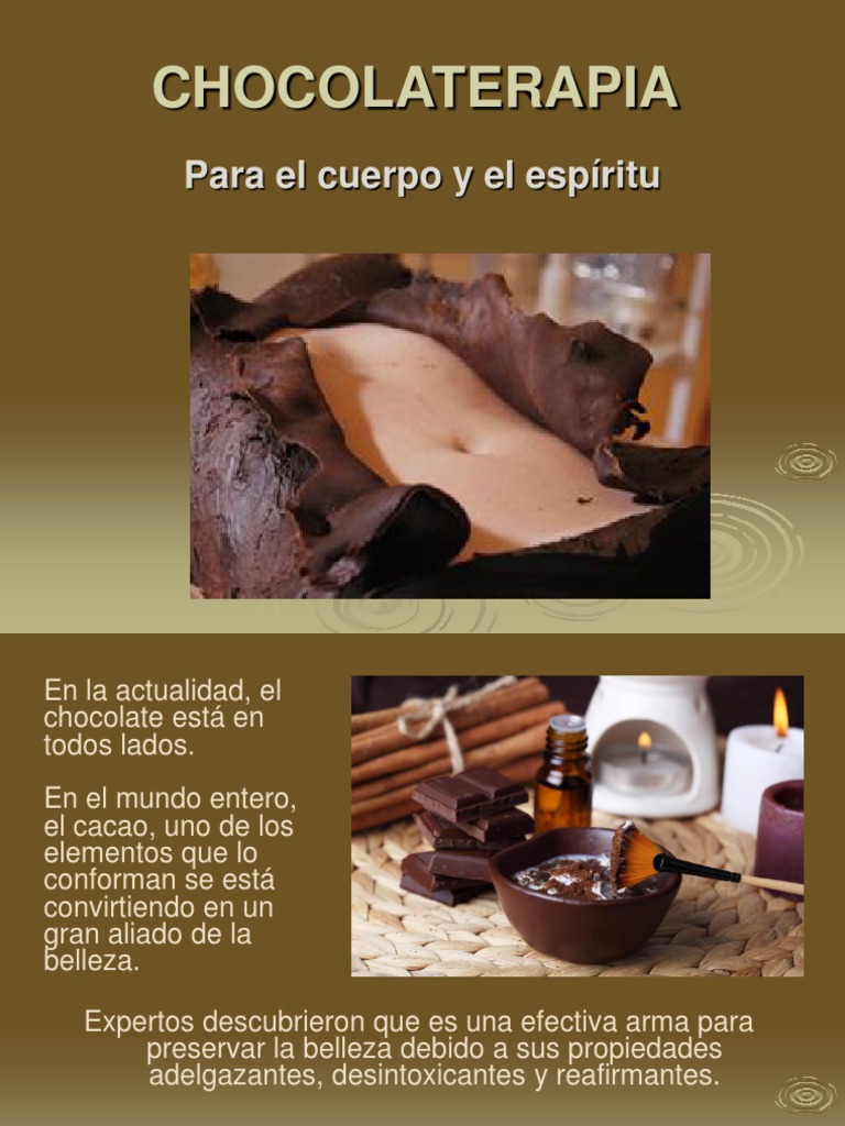 Beneficios de la Chocolaterapia Corporal | PDF | Chocolate