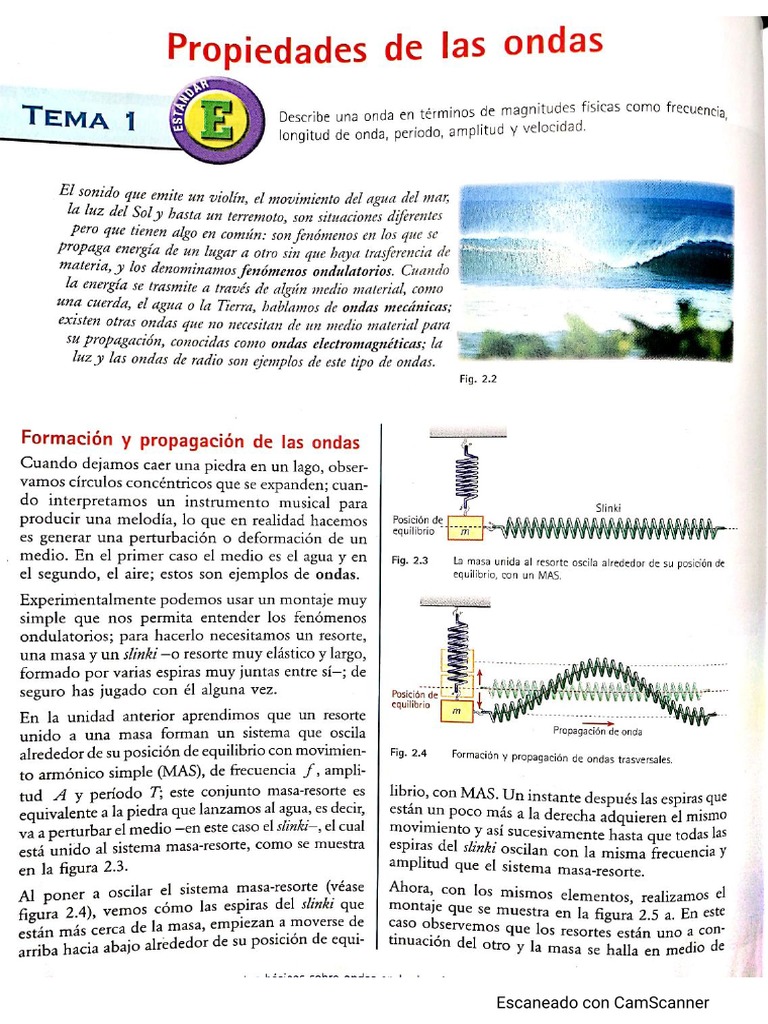 Propiedades de Las Ondas | PDF