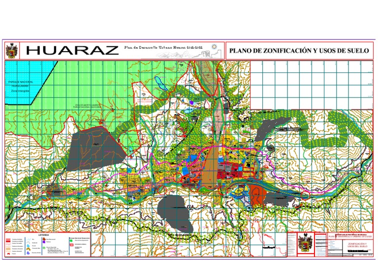 Zonificacion de La Ciudad de Huaraz | PDF