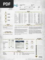 VTM V5 Sheets | PDF