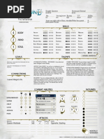 Mordheim Roster v2 (Editable) | PDF | Role Playing Games | Gaming