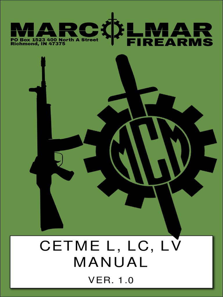 CETME L Manual Reduced | PDF | Firearms | Magazine (Firearms)
