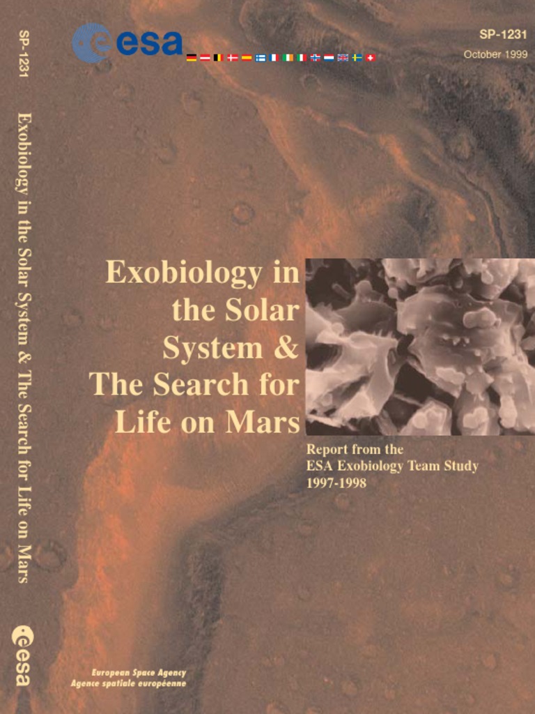 Exobiology in The Solar System and The Search For Life On Mars | PDF ...