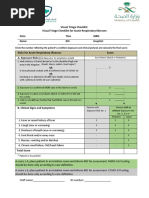Visual Triage Form | PDF | Respiratory Diseases | Health Care