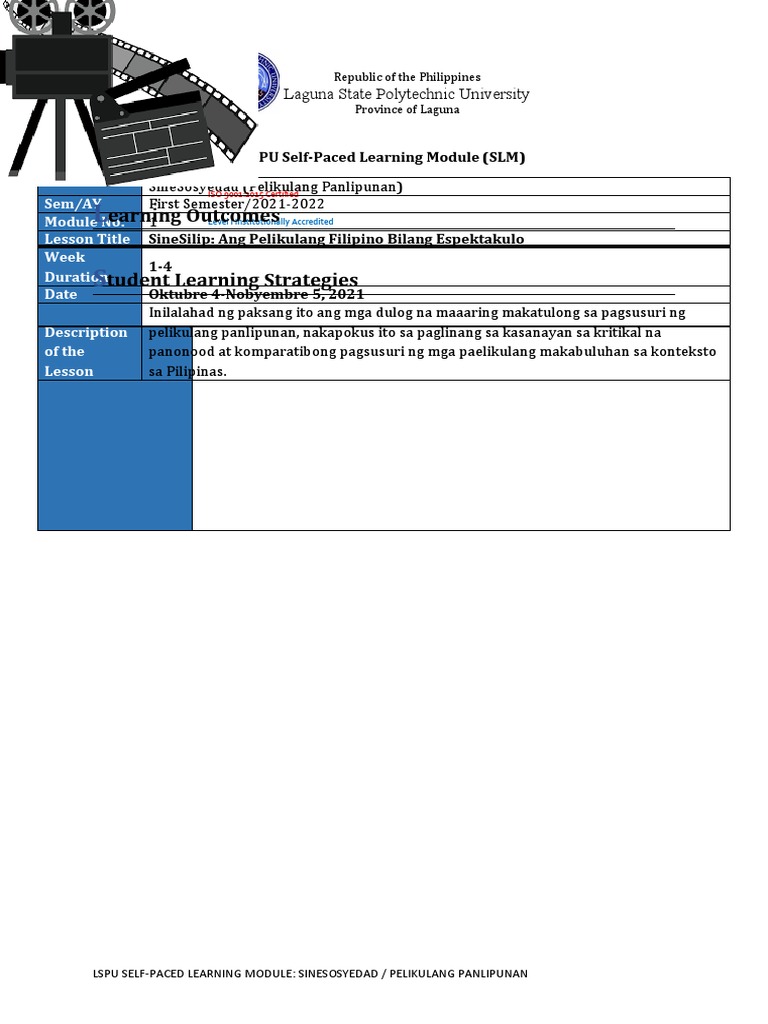 Sinesos - Module 1 | PDF
