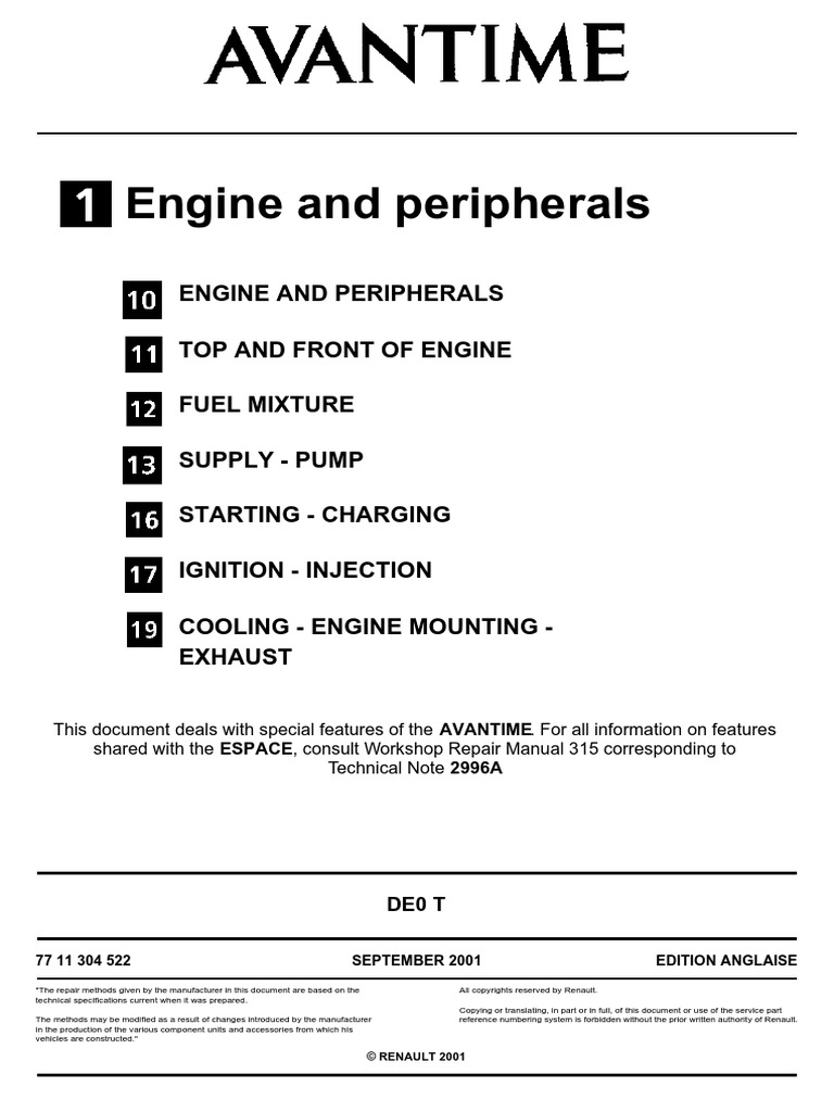 Engine and Peripherals | PDF | Ignition System | Fuel Injection