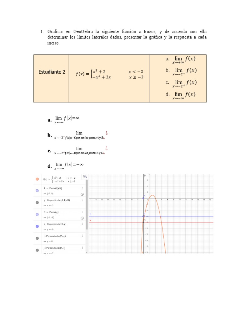 Funcion A Trozos 2 | PDF | Factorización | Conceptos matemáticos