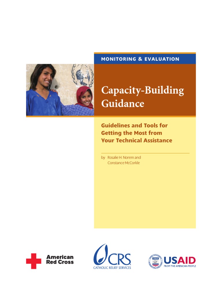Capacity Building Guidance | PDF | Capacity Building | Needs Assessment