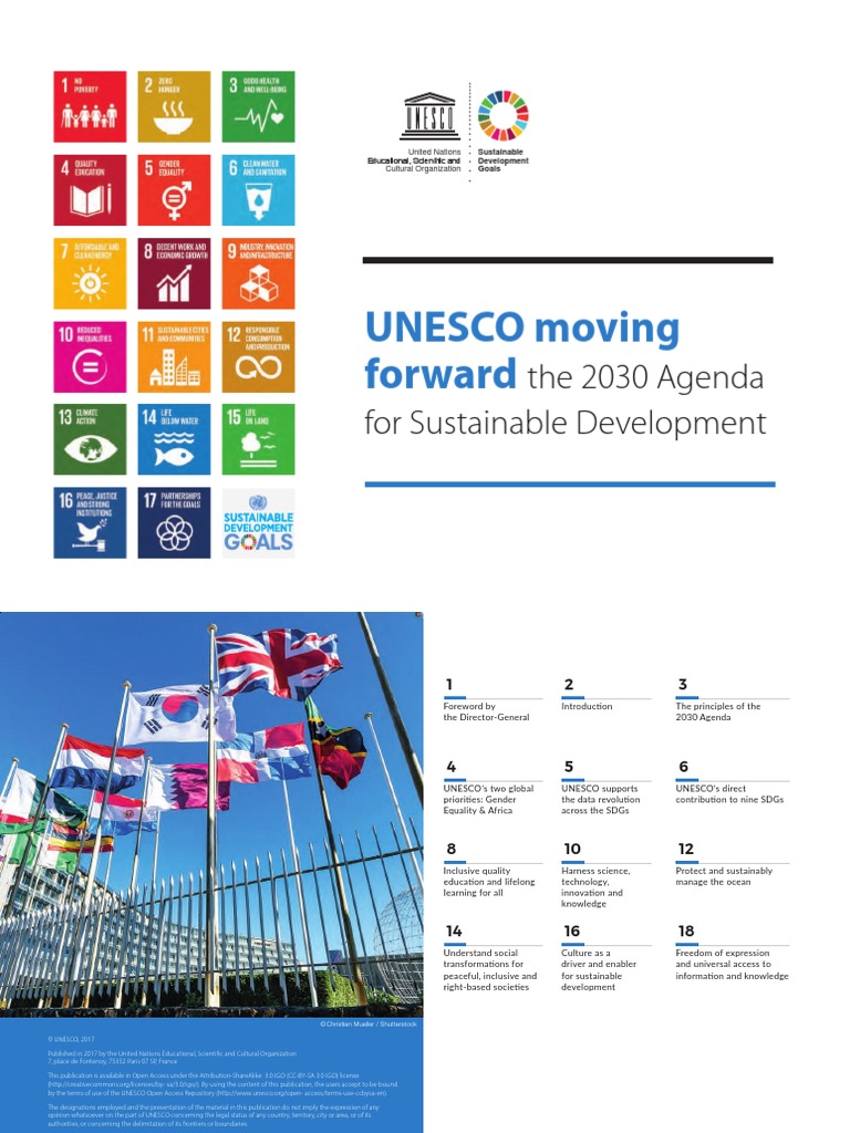 UNESCO Moving Forward: The 2030 Agenda For Sustainable Development ...