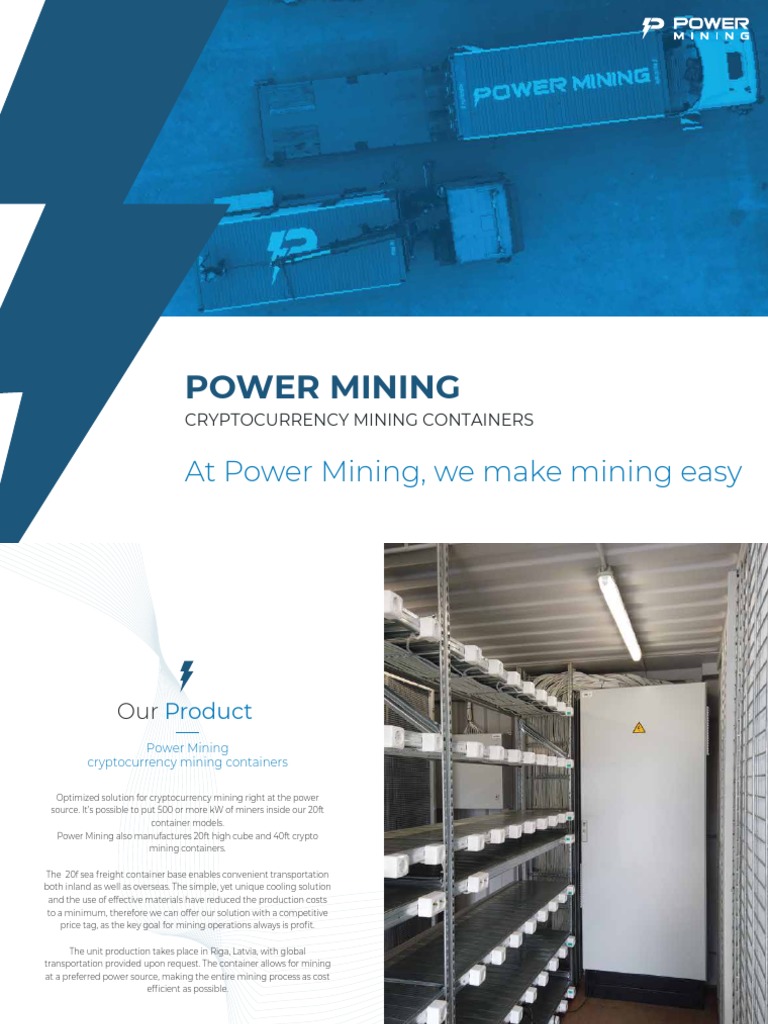 Cryptomining Kickstart - PowerMining Containers | PDF | Cryptocurrency ...