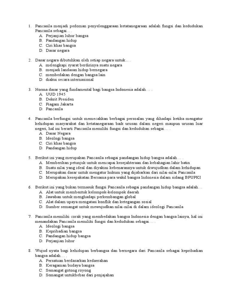 PPKN Kelas 8 Bab 1 | PDF