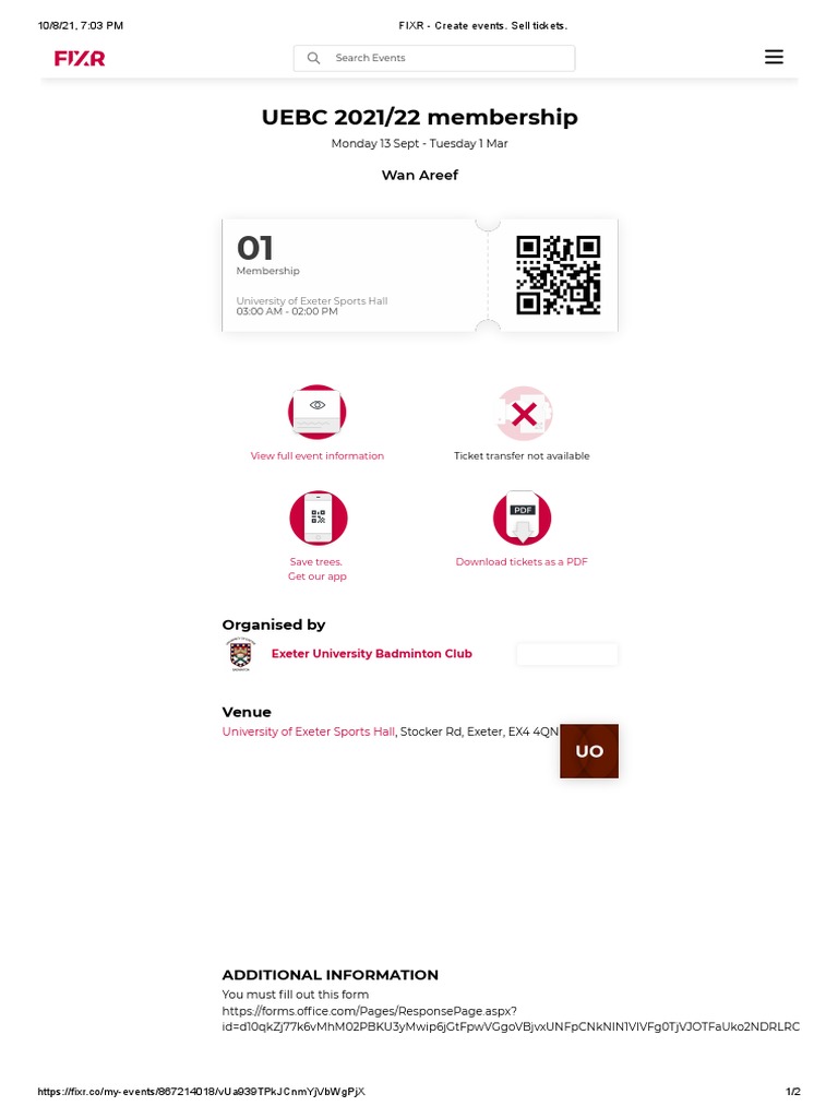 FIXR - Create Events. Sell Tickets | PDF | Information Technology ...