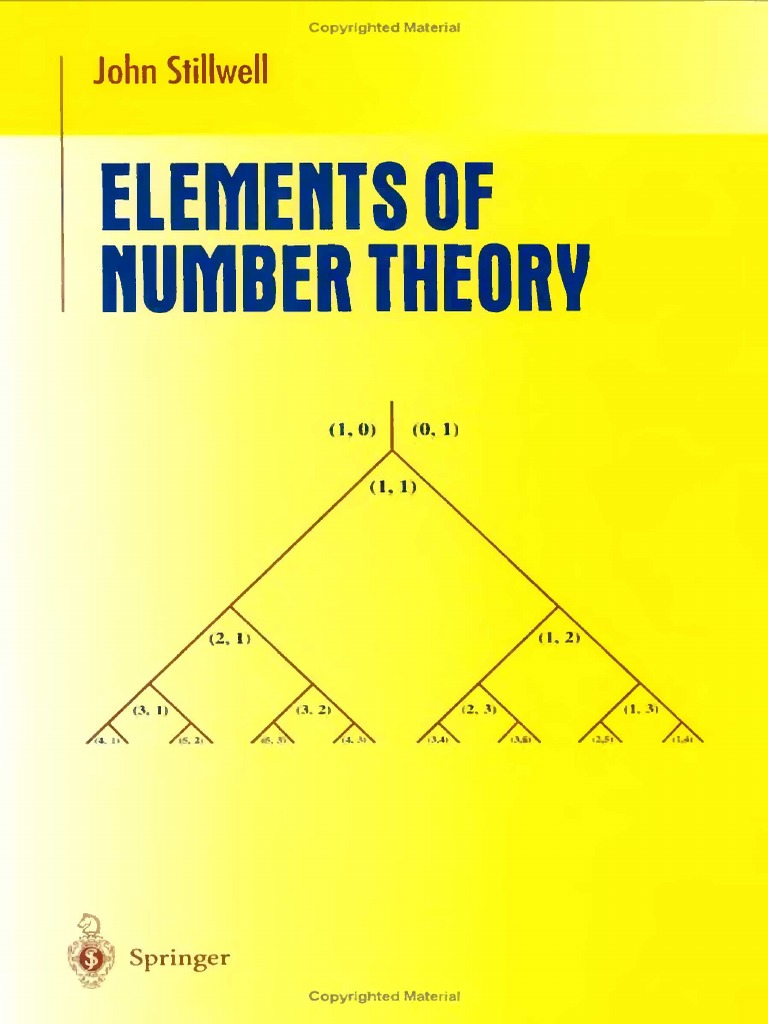 Stillwell Elements of Number Theory | PDF