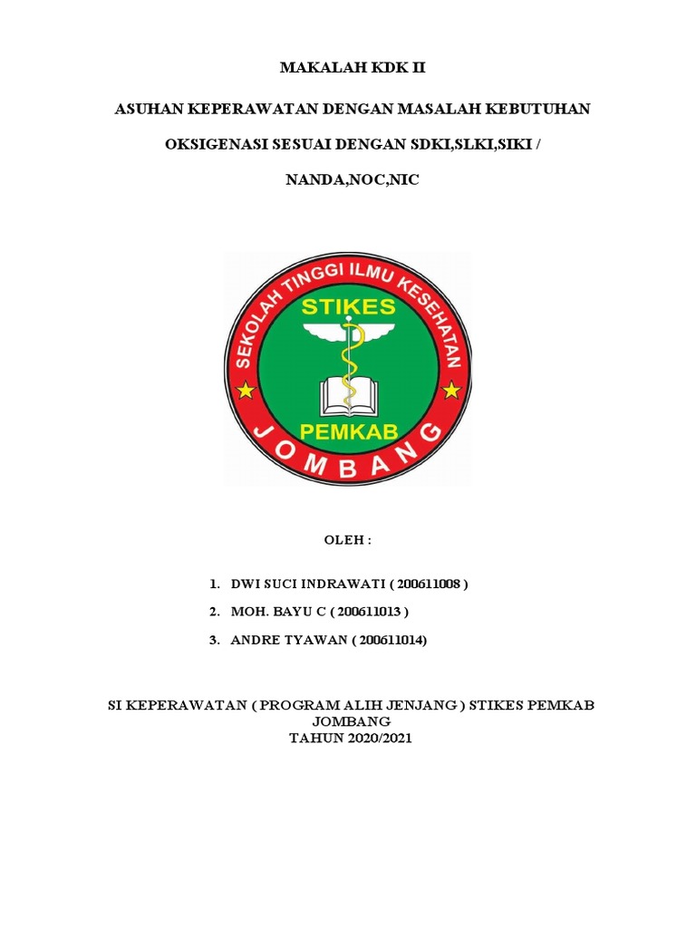 ASKEP OKSIGEN KDK 2 Revisi | PDF