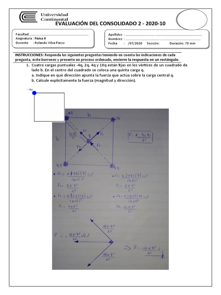 Walter. Emmanuel Flores Cosco FISICA II PA3 | PDF