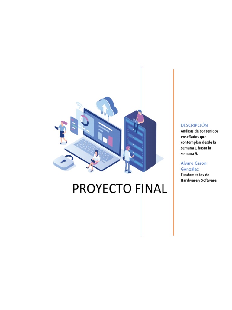 Proyecto Final de Fundamentos de Hardware y Software | PDF | Hardware de la computadora ...
