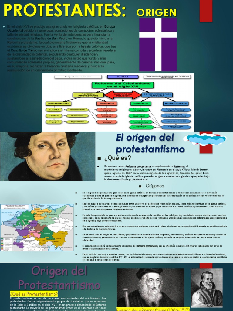 g11 - Origen Del Protestantismo | PDF | protestantismo | Indulgencia