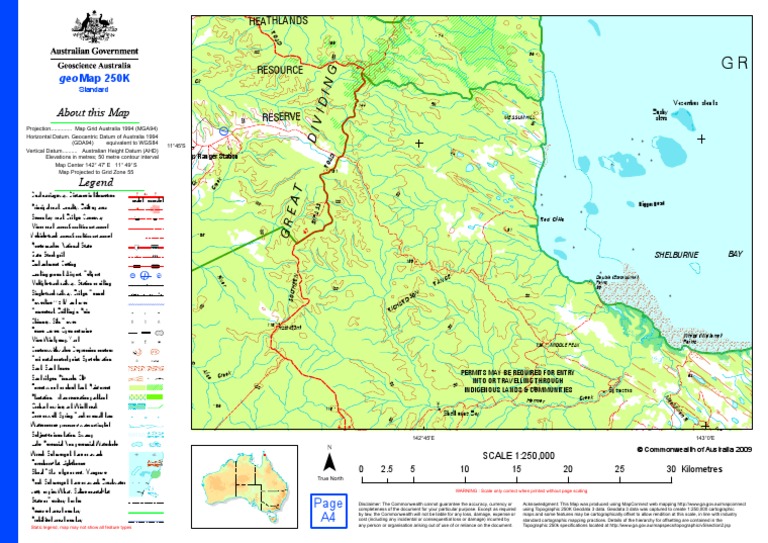 Great: Map 250K | PDF | Geographic Data And Information | Earth Sciences