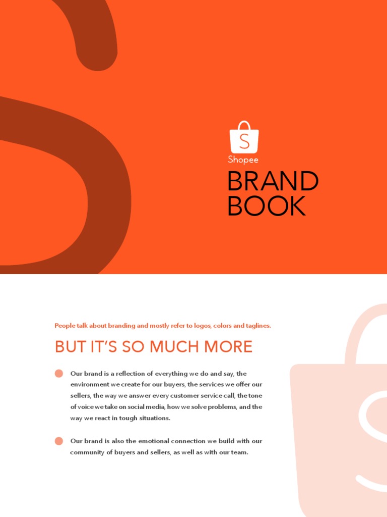 Shopee Brand Book | PDF | Brand | Typography
