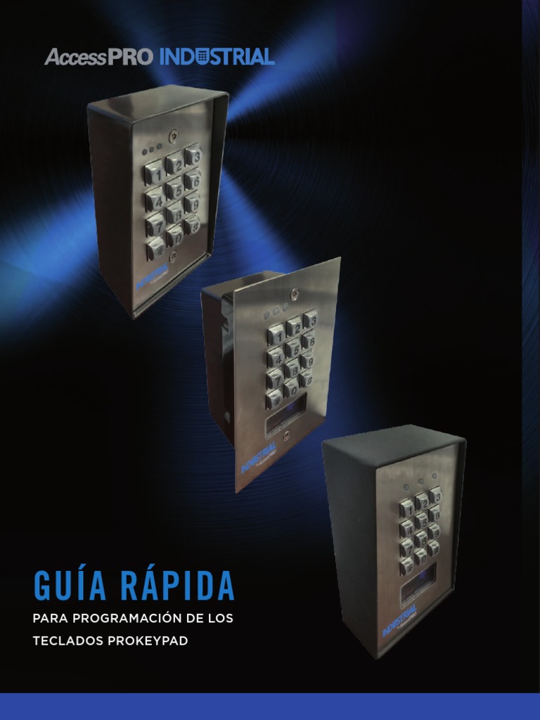 Guia Rapida Programacion Teclados Accespro | PDF | Informática ...