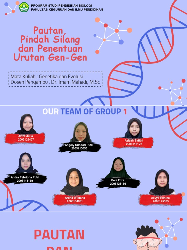 Urutan Gen dan Pindah Silang dalam Genetika | PDF