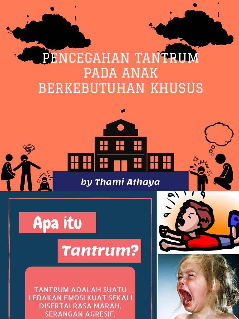 Booklet Pencegahan Tantrum | PDF