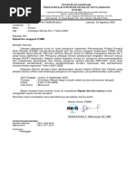 Surat Pernyataan Keterlambatan SPJ | PDF