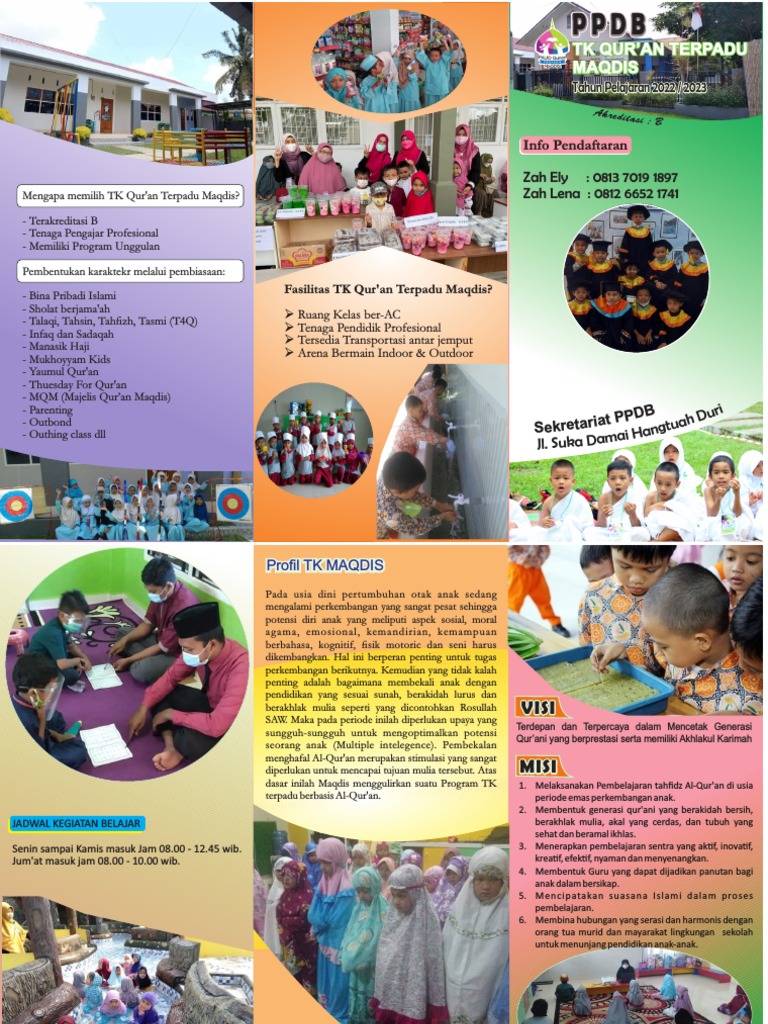 Brosur PPDB TK MAQDIS | PDF