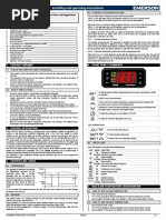 XR70CX - Dixell 110 Volt | PDF | Relay | Power Supply