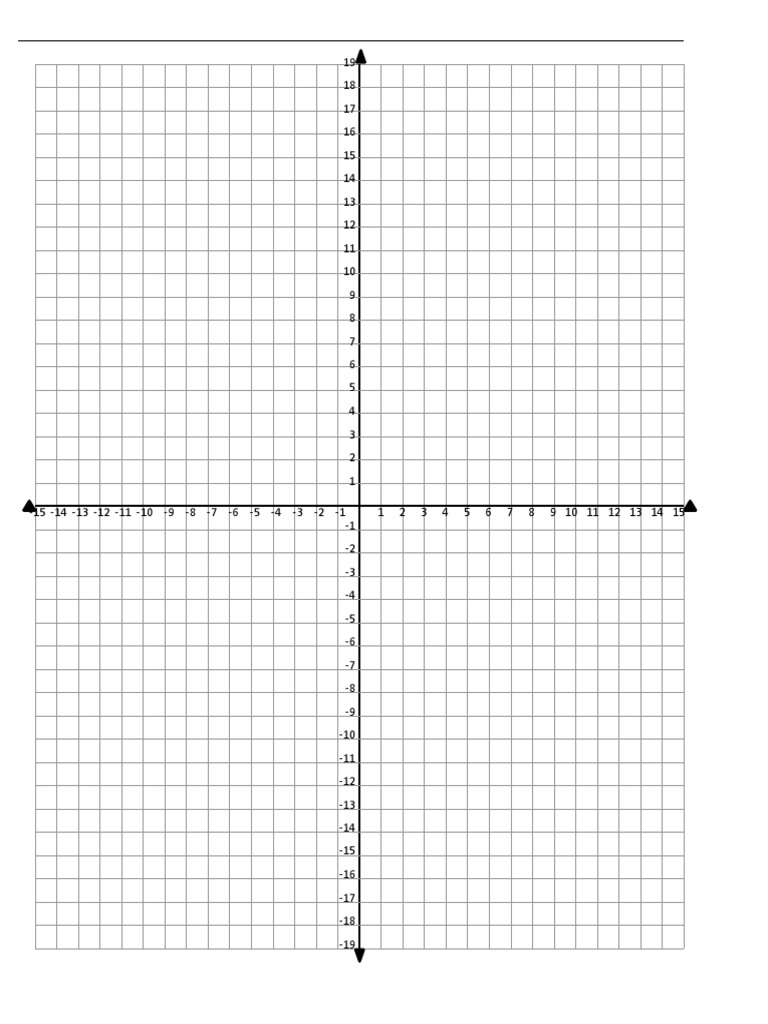 Printable Graph Paper Template | PDF