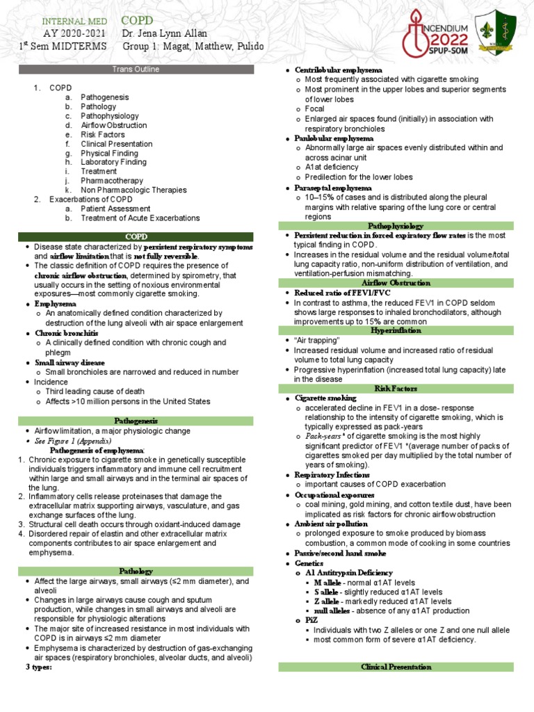 AY 2020-2021 Dr. Jena Lynn Allan 1 Sem MIDTERMS Group 1: Magat, Matthew ...