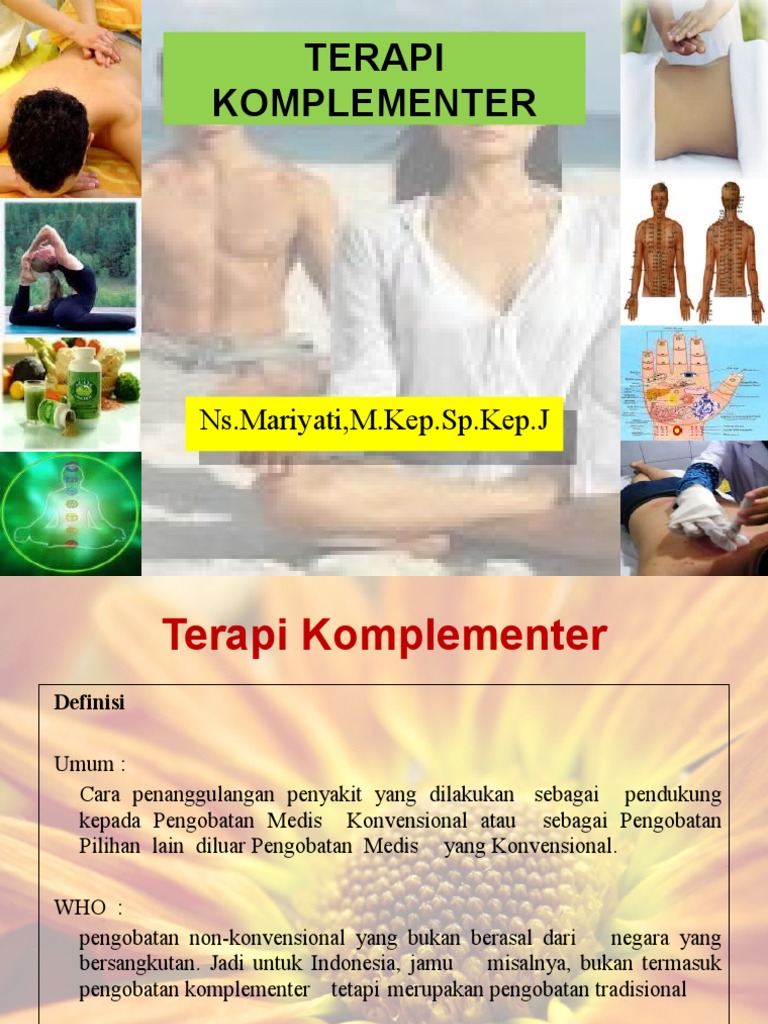 Terapi Komplementer | PDF