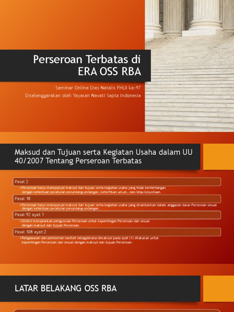 NIB dan Risiko dalam OSS RBA | PDF