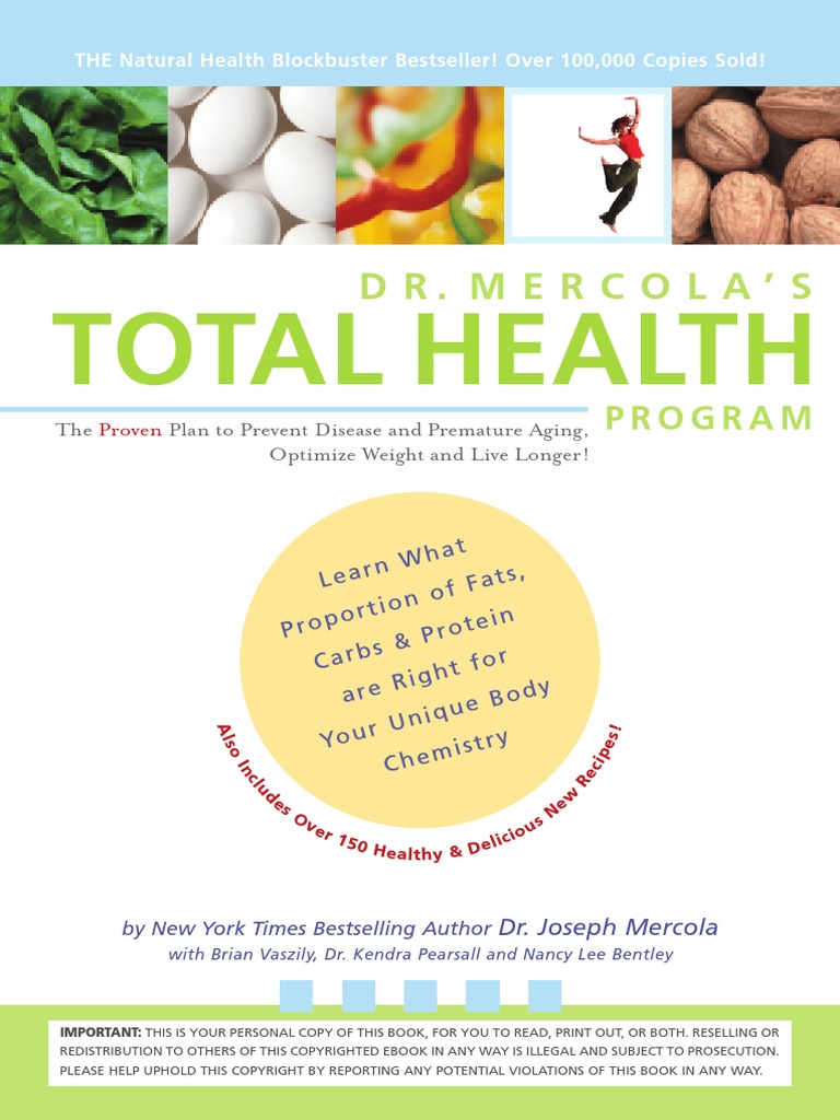 Dr. Joseph Mercola - Total Health Program | PDF | Foods | Obesity