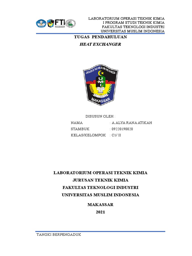 Tugas Pendahuluan Alya | PDF