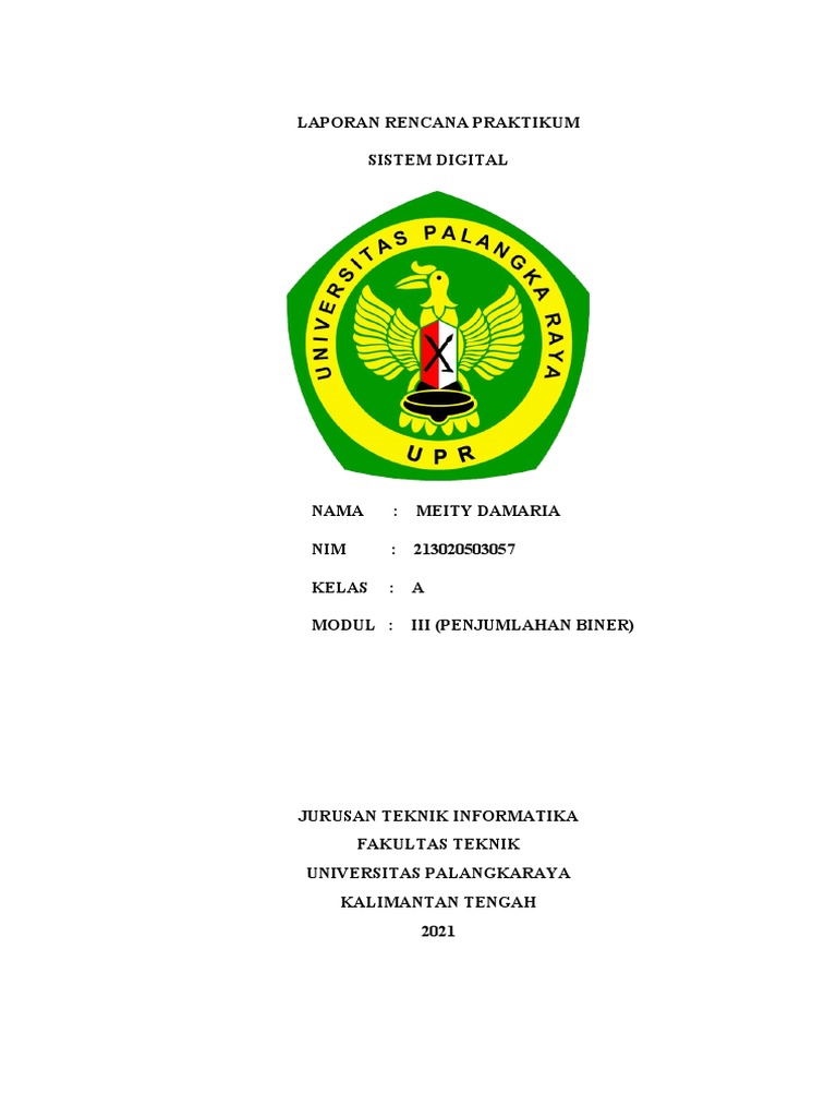 Laporan Rencana Praktikum Sistem Digital Modul 3 | PDF
