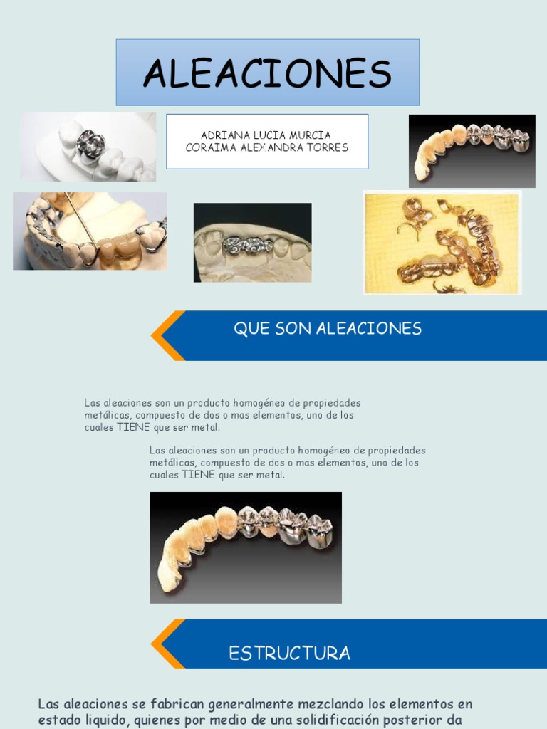 Aleaciones | PDF | Aleación | Rieles