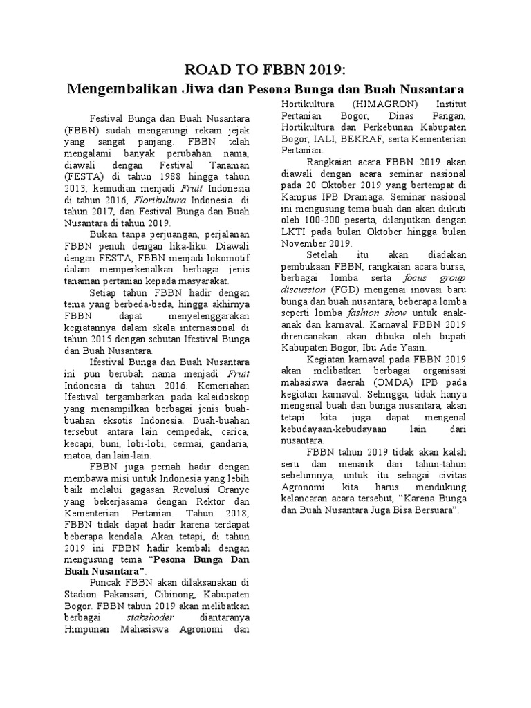 Contoh Headline Majalah (Raw Tanpa Desain) | PDF