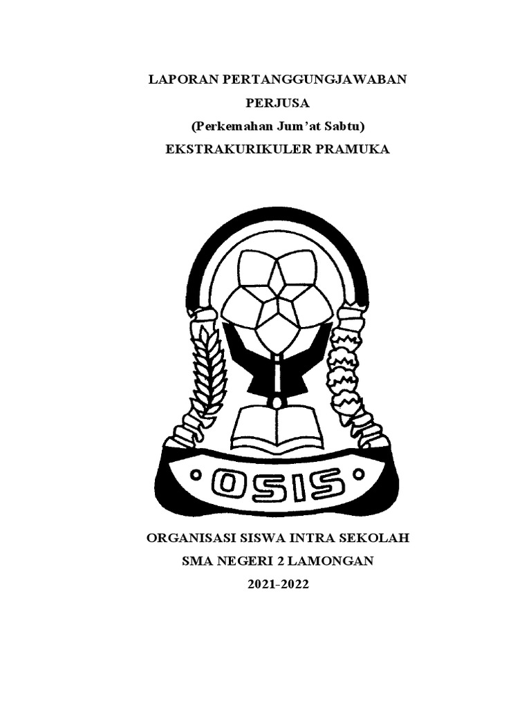 Laporan Pertanggungjawaban Perjusa Pramuka | PDF
