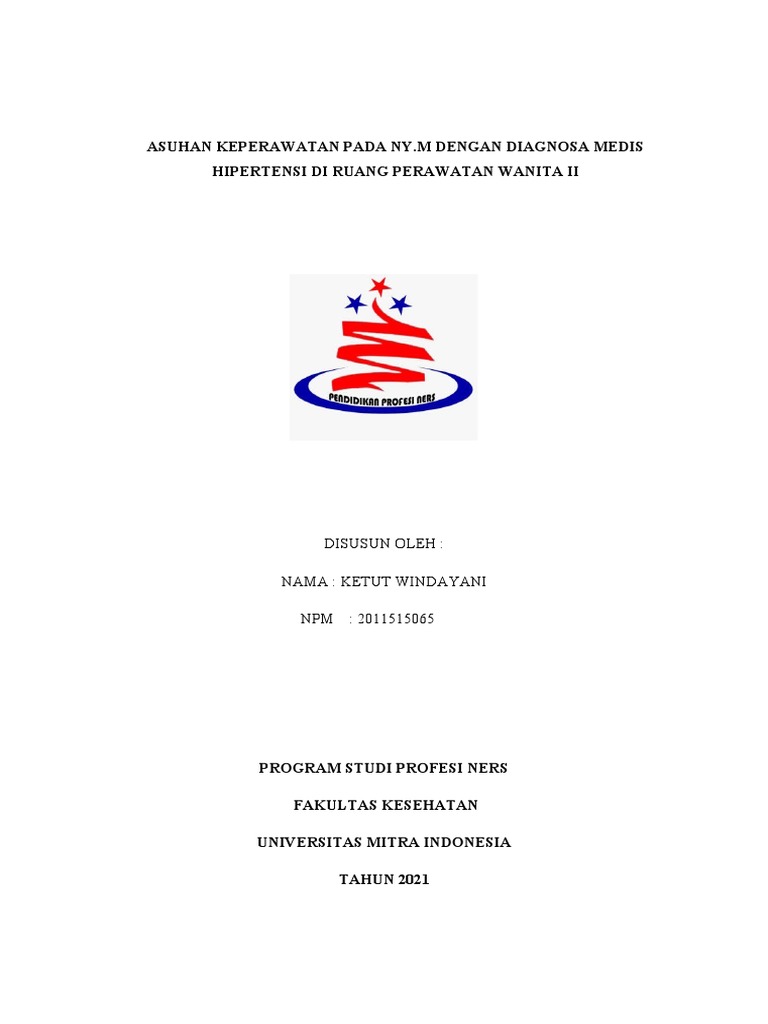 Askep Hipertensi | PDF | Pengembangan Diri | Kesehatan Holistik