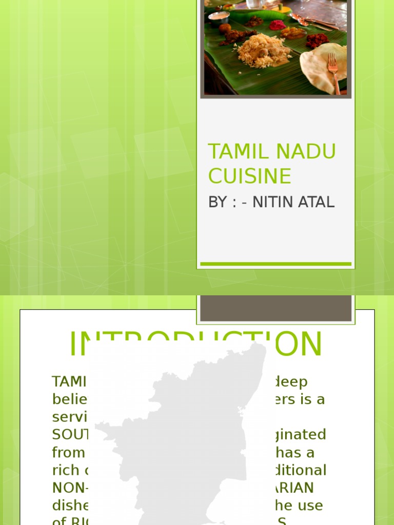 Tamil-Cusine | PDF | Curry | Indian Cuisine