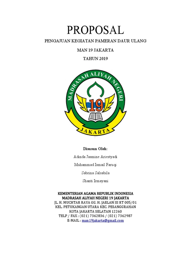 Proposal Daur Ulang | PDF