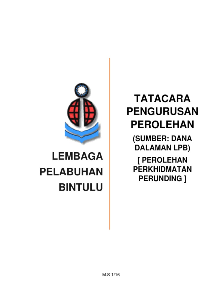 Perolehan Perkhidmatan Perunding | PDF