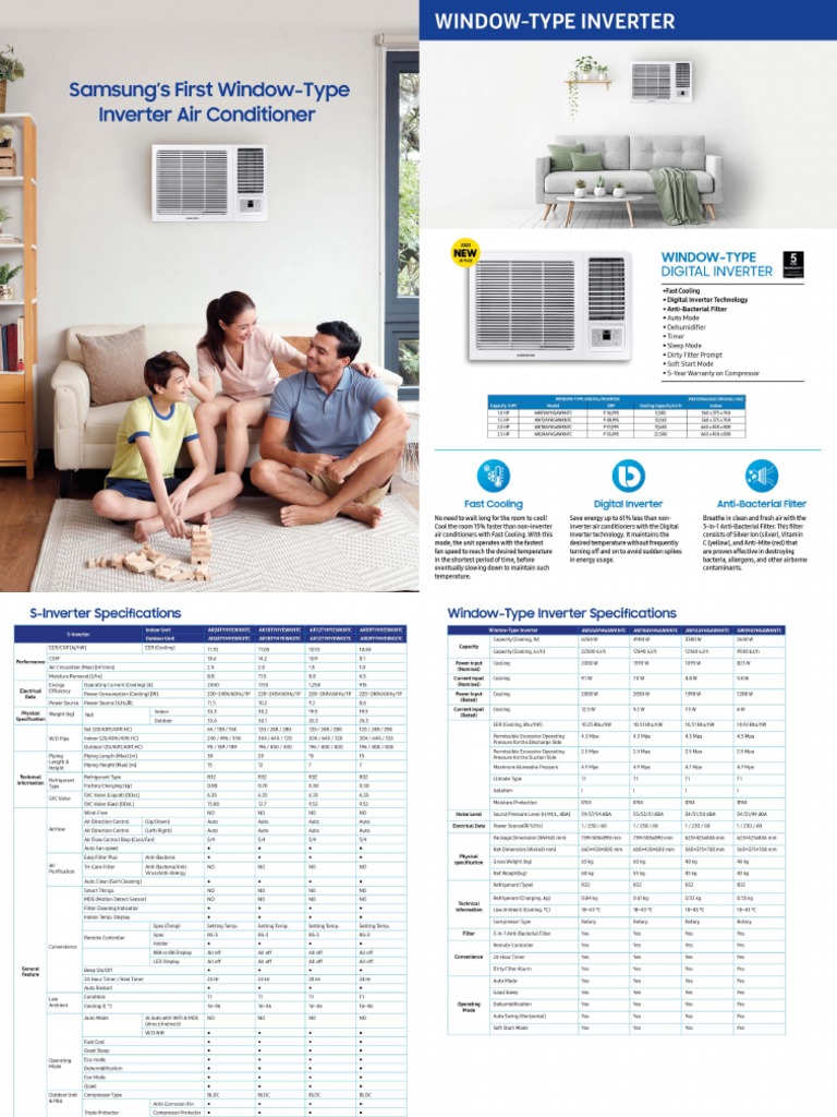 SAMSUNG Window Type Brochure | PDF
