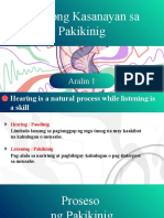 Mga Uri NG Tagapakinig | PDF